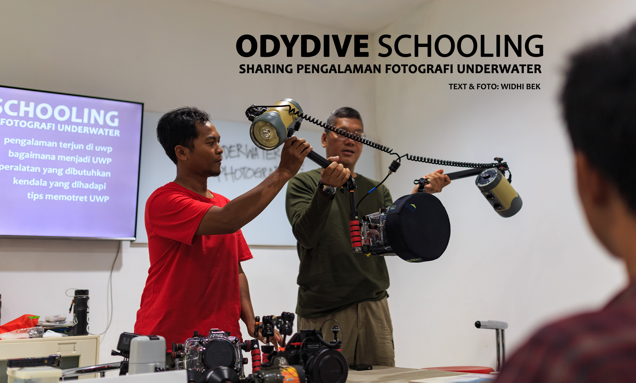 Odydive Schooling: Sharing Pengalaman Fotografi Underwater